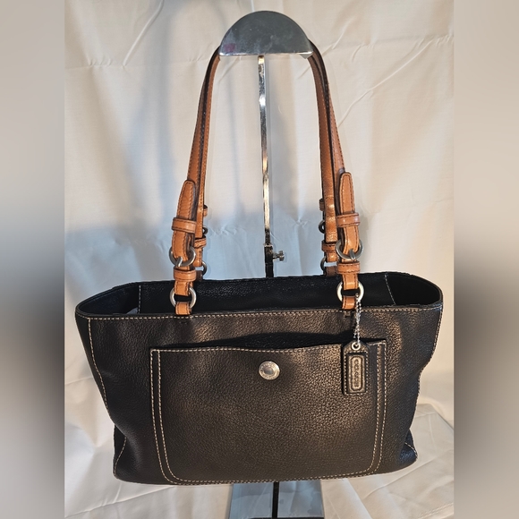 Coach | Bags | Vintage Coach Chelsea F892 Pebbled Leather Tote Bag ...